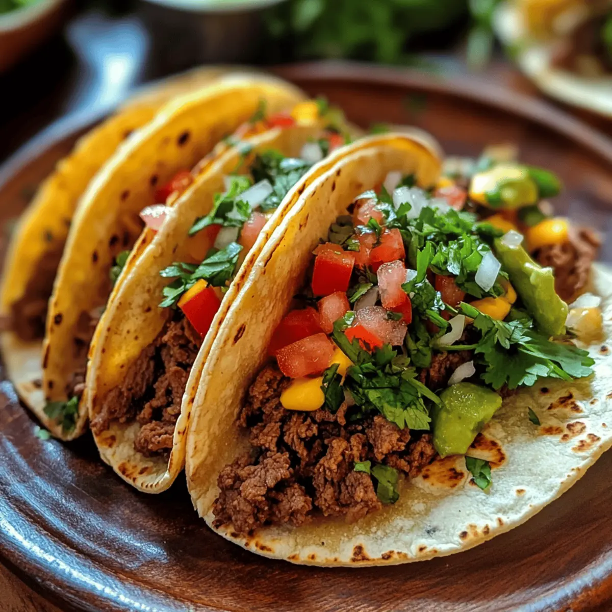 Easy Classic Beef Tacos with Fresh Toppings for a Delicious Feast