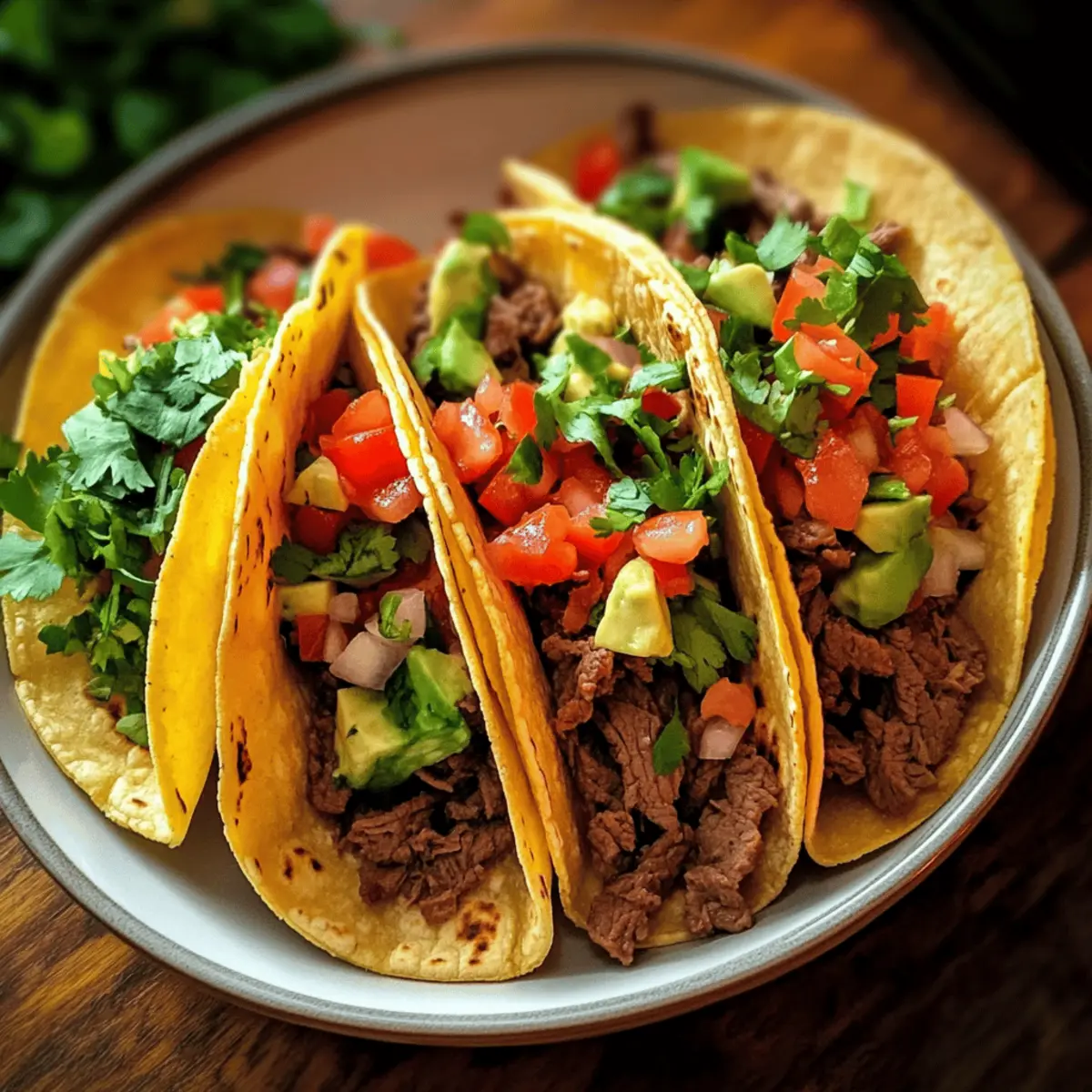 Easy Classic Beef Tacos with Fresh Toppings for a Delicious Feast
