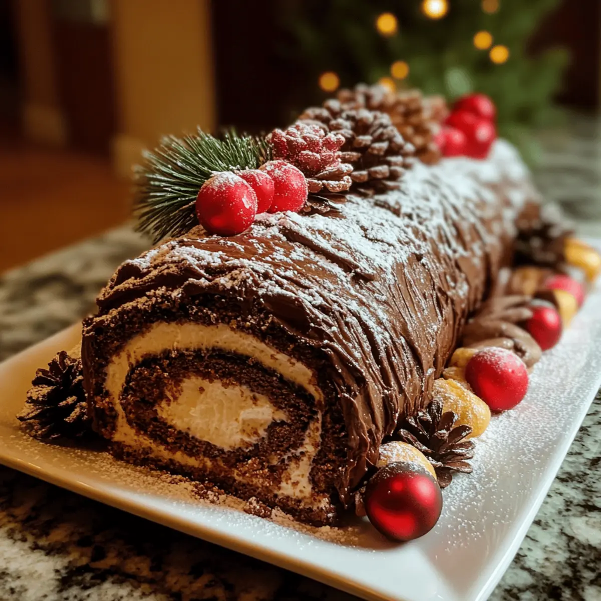 The Ultimate Delicious Yule Log Cake Bûche de Noël Recipe