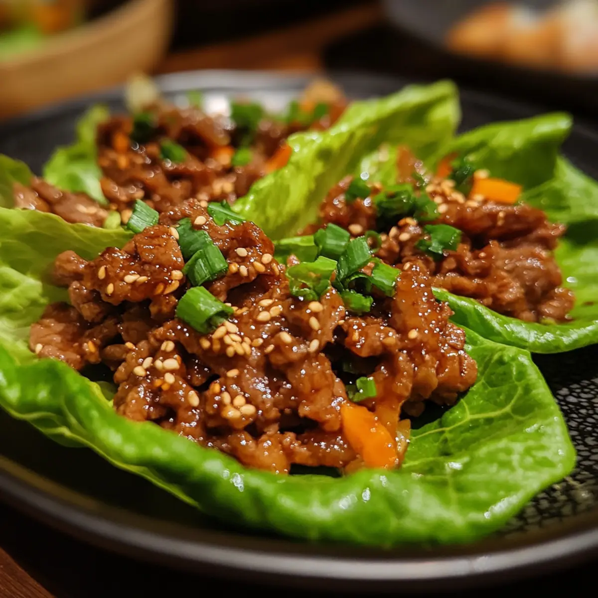Easy Korean Bulgogi Beef Lettuce Wraps: Irresistible Juicy Bite