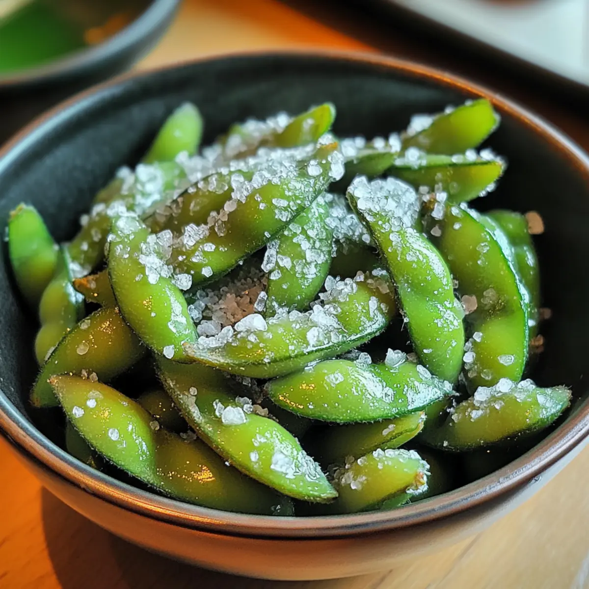 Easy Steamed Edamame with Sea Salt – Ultimate Guilt-Free Snack