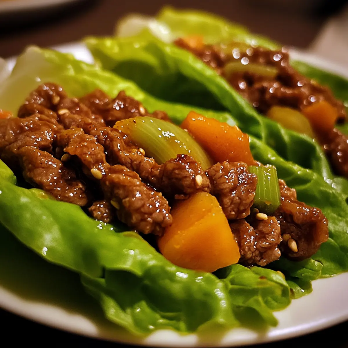 Easy Korean Bulgogi Beef Lettuce Wraps: Irresistible Juicy Bite