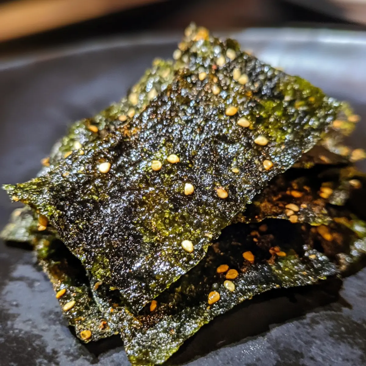Easy Delicious Crispy Roasted Seaweed Thins You’ll Crave