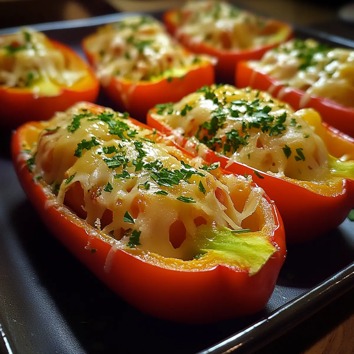 Easy Sweet Bell Pepper boats: Irresistible, Juicy & Comforting